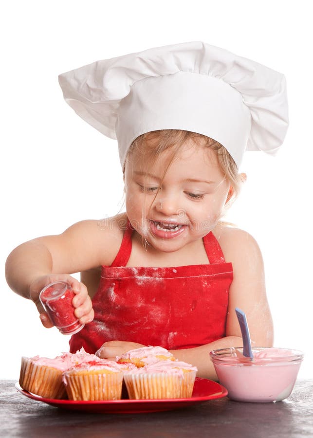 Little Chef stock photo. Image of baking, sweet, white - 28209230