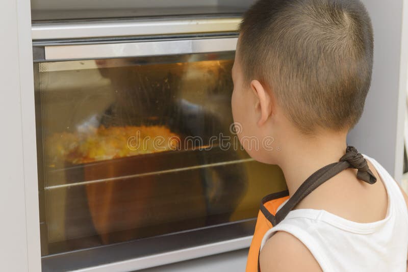 Little chef stock image. Image of cooking, bake, childhood - 77298407