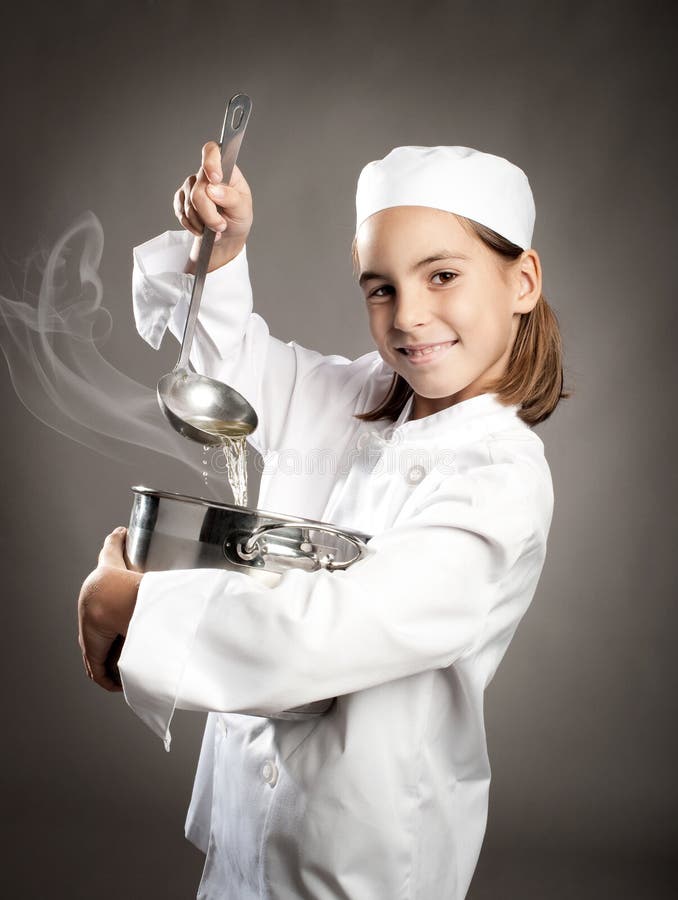 Little chef cooking stock image. Image of beauty, child - 27355061
