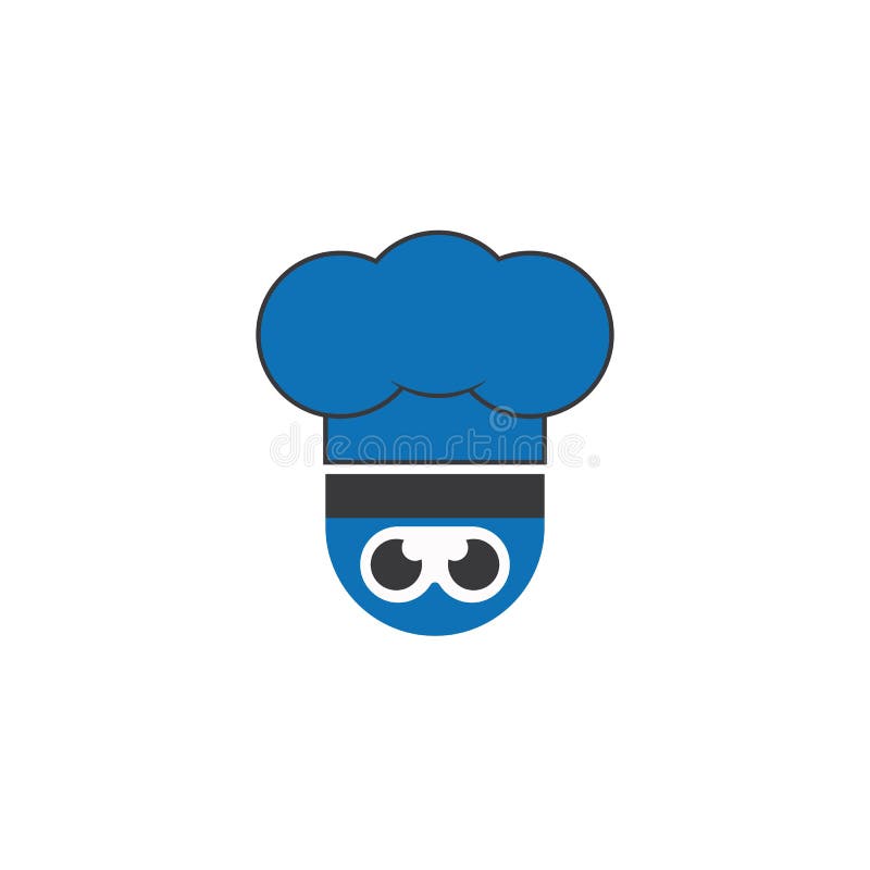 Little Chef Logo Symbol Design Template Flat Style Vector Stock Vector ...