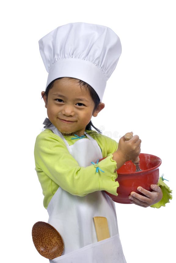 Little Chefs 004 stock image. Image of cute, bowl, daughter - 2181939