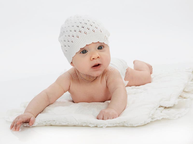 Little child baby stock image. Image of child, isolated - 11237105