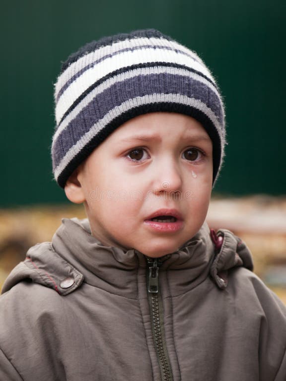 Little child crying stock image. Image of lost, cute - 22093783
