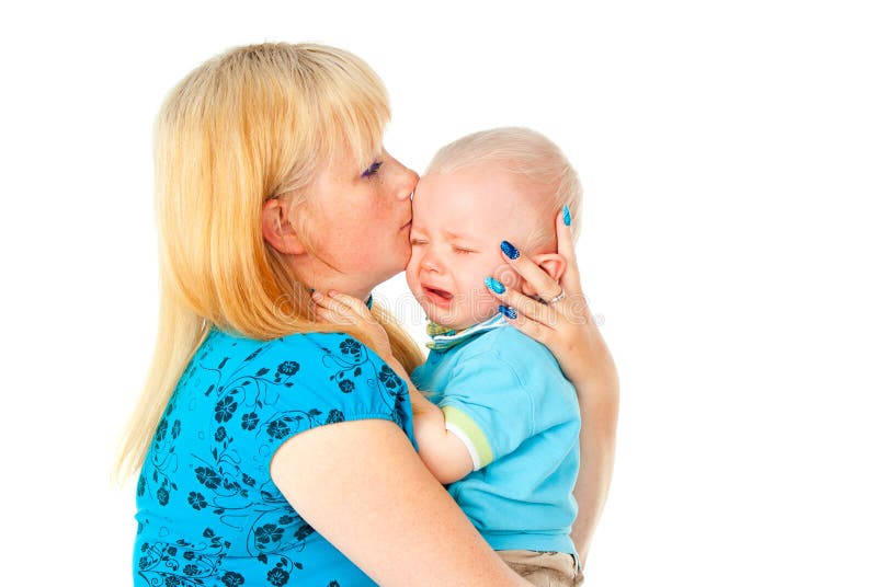 Little child crying stock image. Image of small, isolated - 27296529