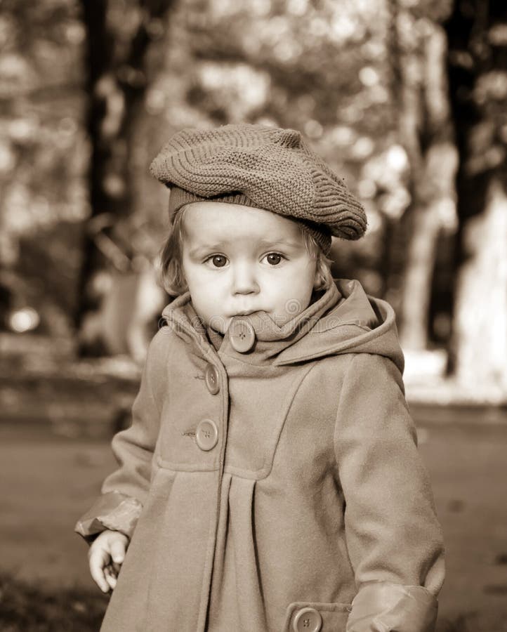 Little Child Discovering the World Stock Photo - Image of child ...