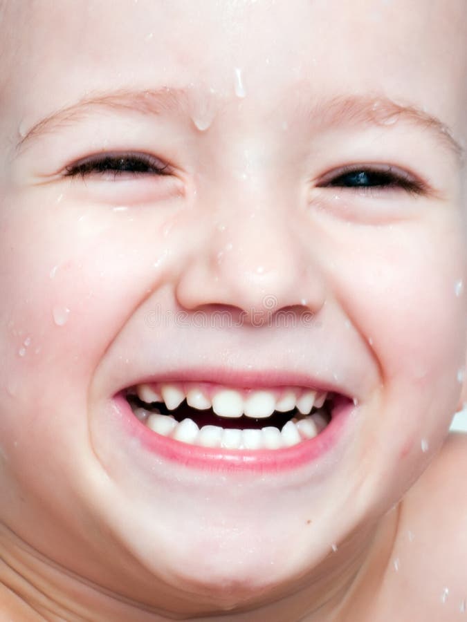 Little child smiling stock photo. Image of color, face - 11125960