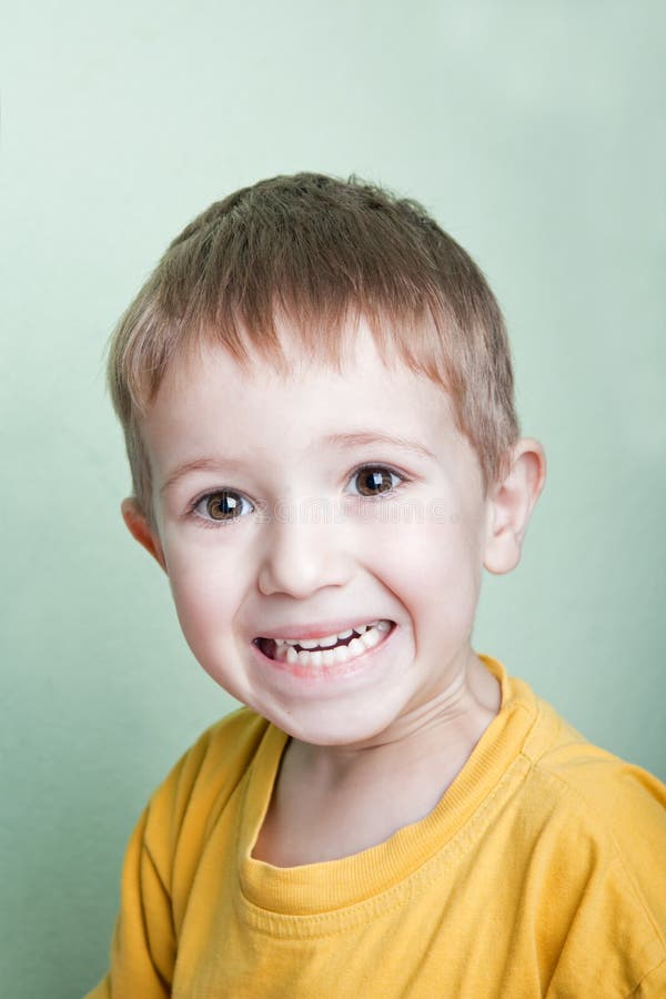 Little child smiling stock image. Image of color, face - 12068311