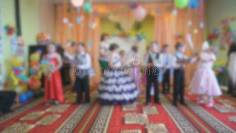 Little Children Dance at a Kindergarten Stock Footage - Video of dress ...