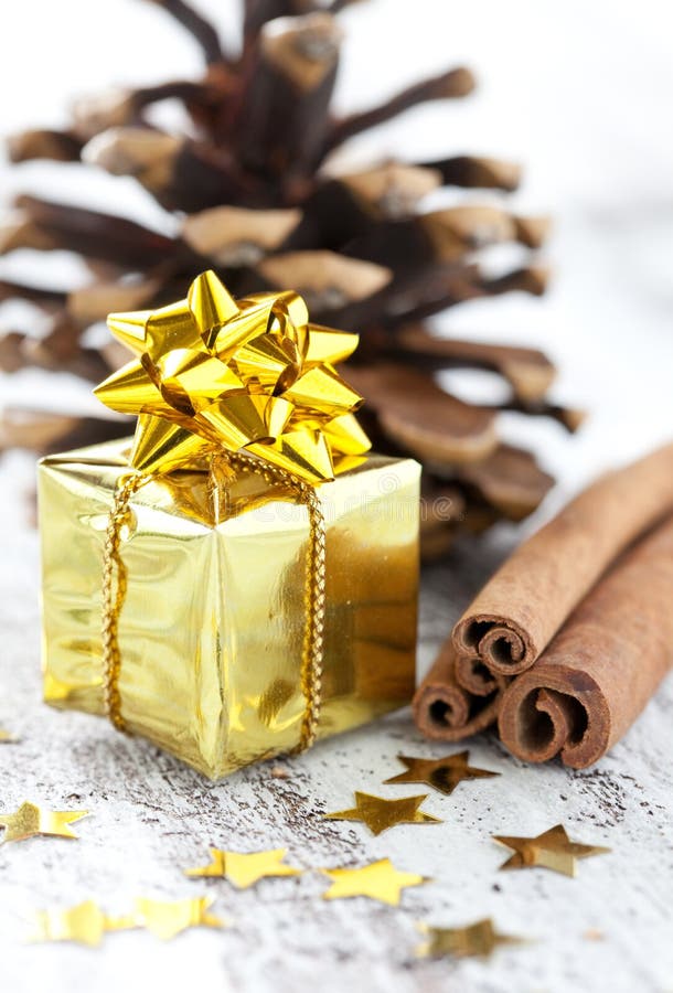 Little christmas present stock photo. Image of decorated - 20523640