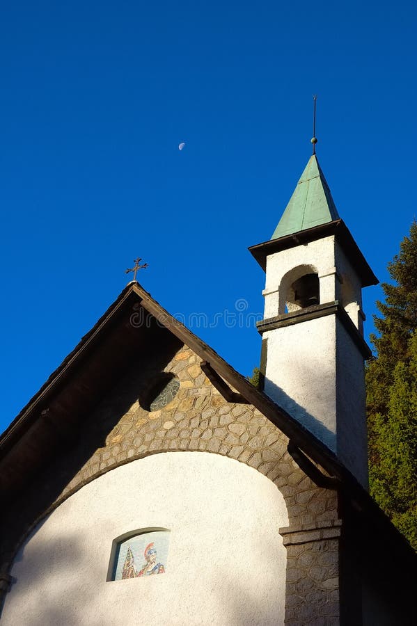 Little Church stock photo. Image of tower, alone, west - 1899162