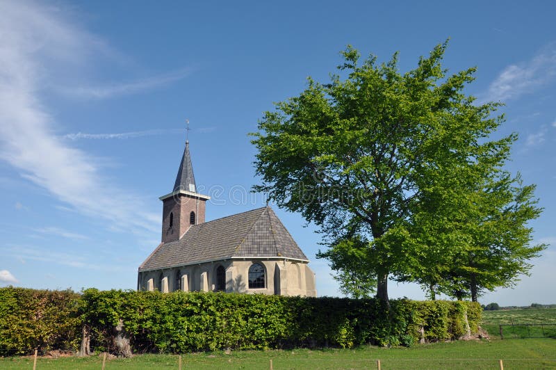 Small protestant church stock image. Image of rural, relaxation - 33830033