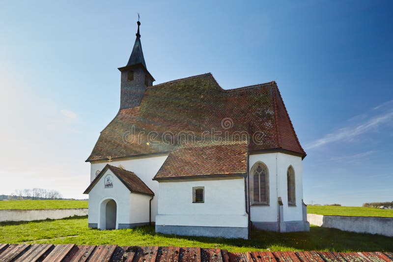 Little Church in the Countryside Stock Photo - Image of rural, vintage ...