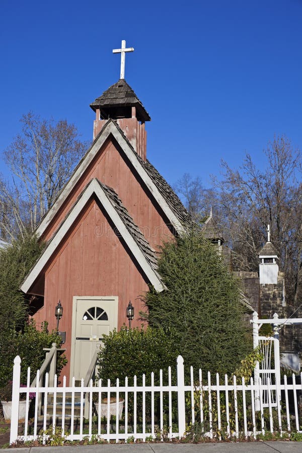 Little Church in Gatlinburg Stock Photo - Image of religion, little ...