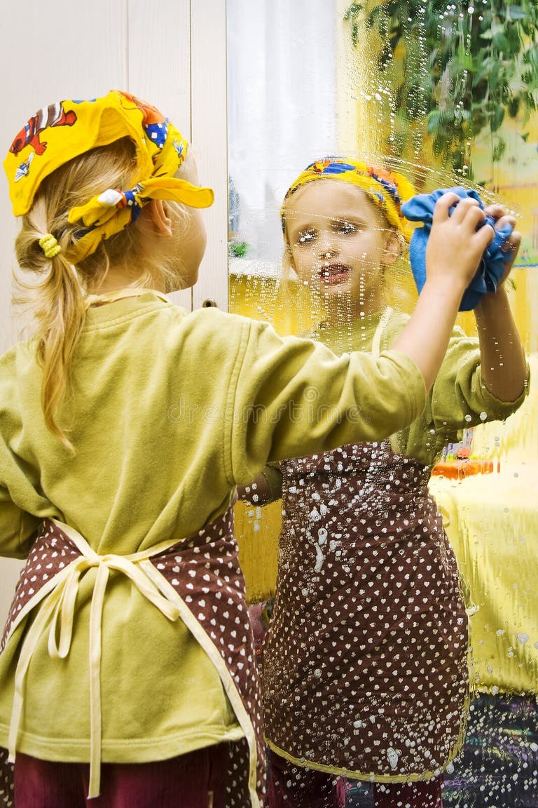 164 Little Girl Cleaning Lady Stock Photos - Free & Royalty-Free Stock ...
