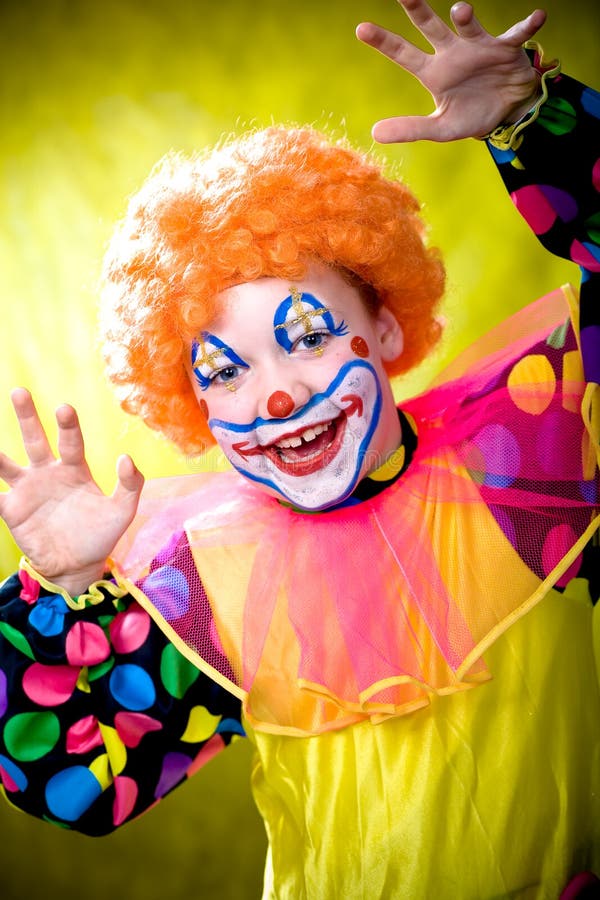 Happy Clown - AOkay stock image. Image of circus, performance - 13854301