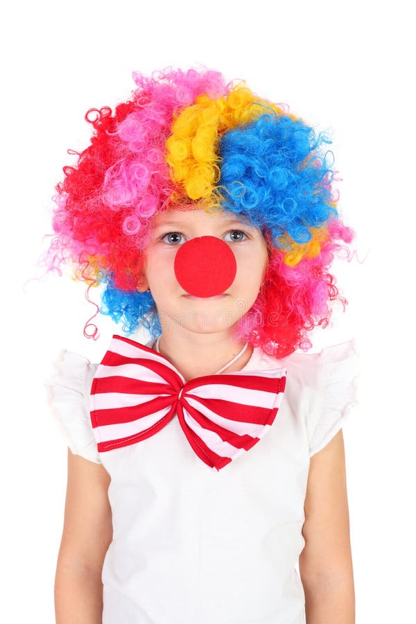 Little clown stock image. Image of adorable, beautiful - 36612725