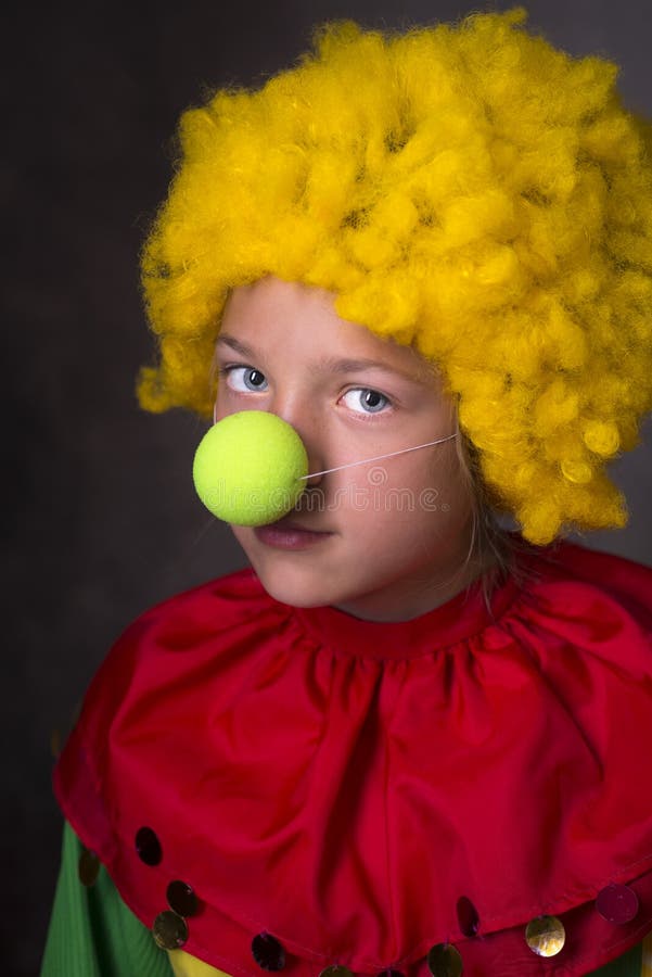 Little clown stock image. Image of adorable, beautiful - 36612725