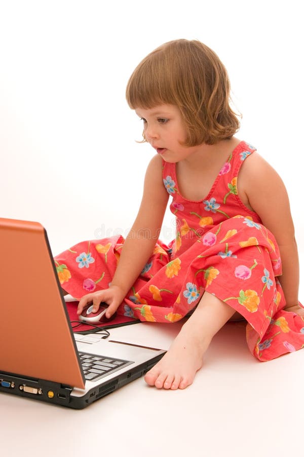 Little computer specialist stock photo. Image of isolated - 2795138