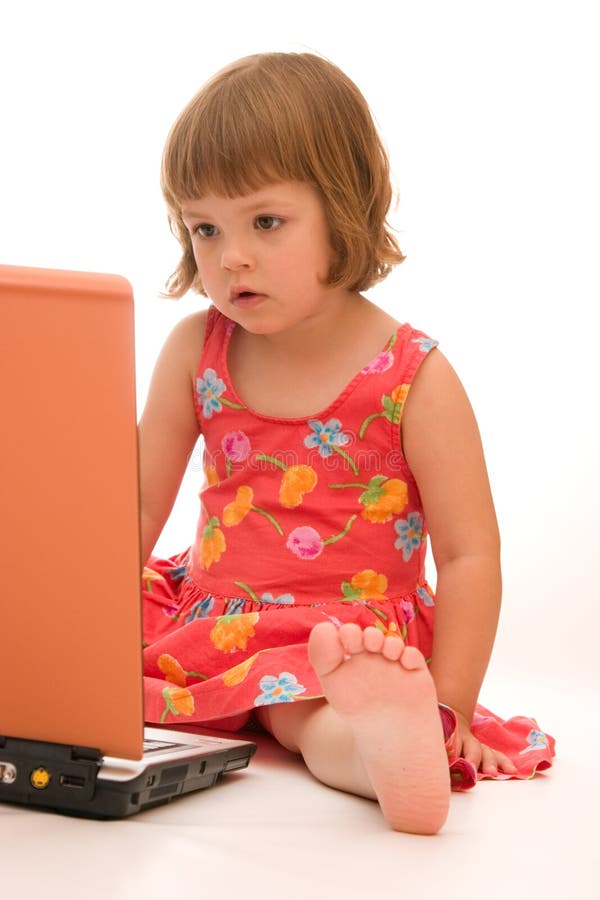 Little computer specialist stock photo. Image of sweet - 2795178