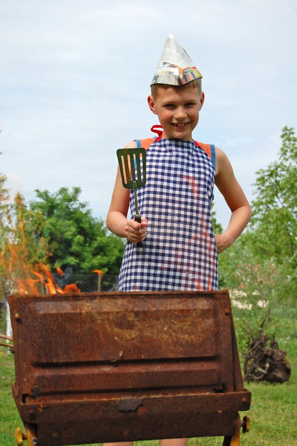 Little cook stock image. Image of cooking, cook, mixing - 14108621