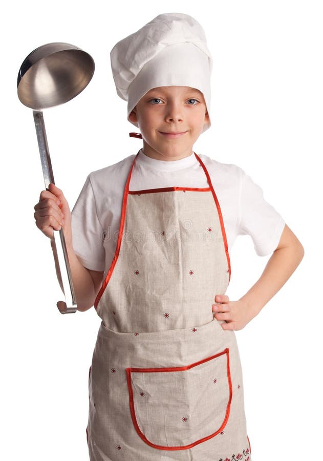 Little cook stock image. Image of youth, child, cooking - 19117709