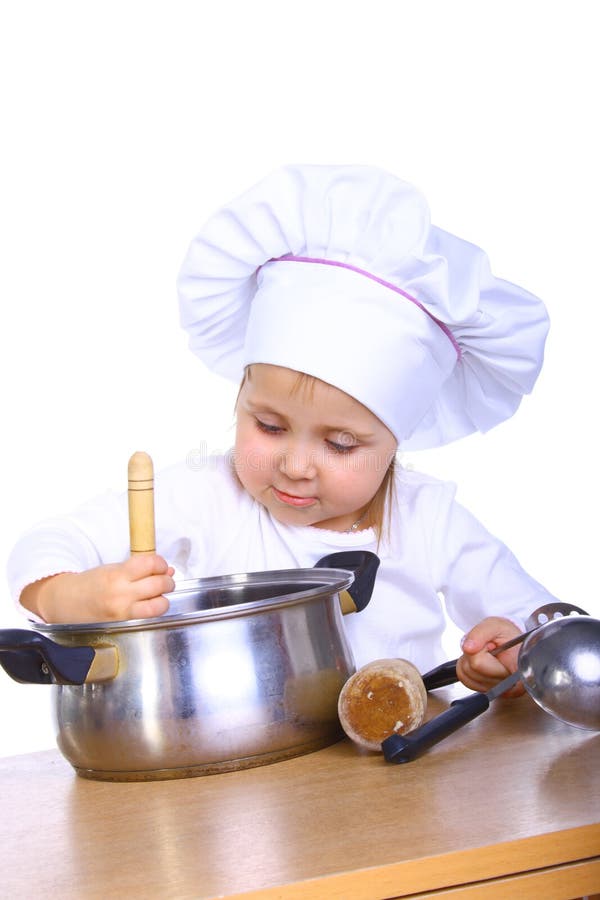 Little cook stock photo. Image of human, caucasian, closeup - 21516920