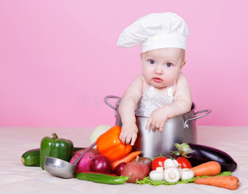 Little cook stock photo. Image of help, pepper, assistance - 23494160