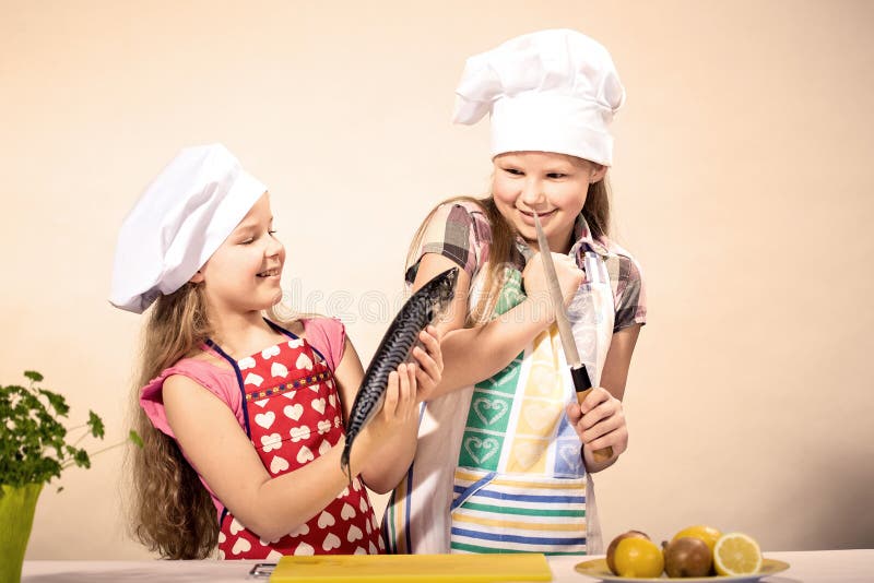 Little cook stock image. Image of home, domestic, female - 23599319