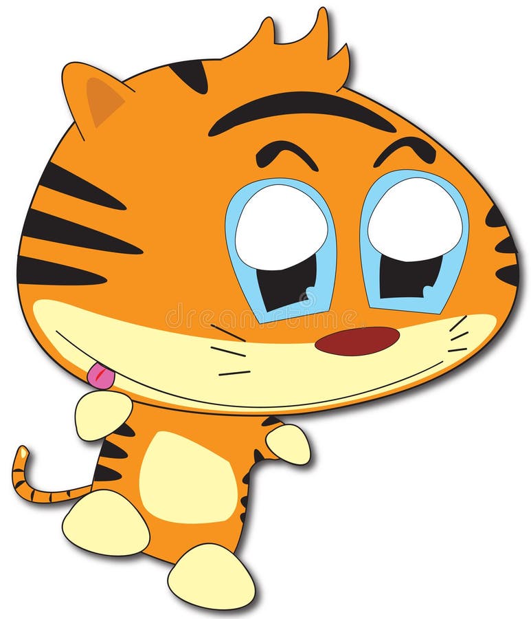 Little Cub stock illustration. Illustration of wild, cartoon - 12360256