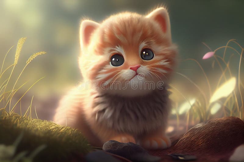 Cute and Little Robot Helper with Artificial Intelligence Raising Hand ...