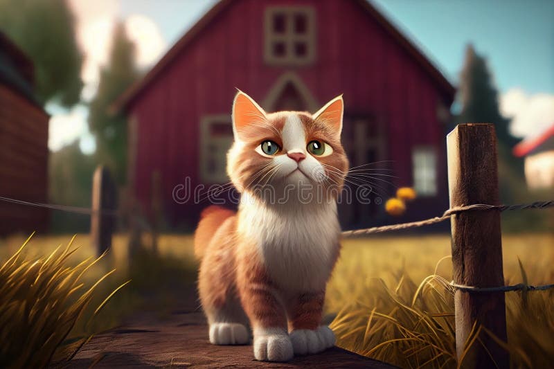 Cute and Little Robot Helper with Artificial Intelligence Raising Hand ...