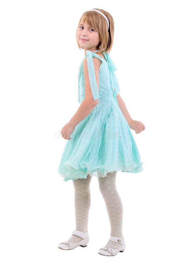 Little Princess Whith Crown on Long Hair Stock Photo - Image of ...