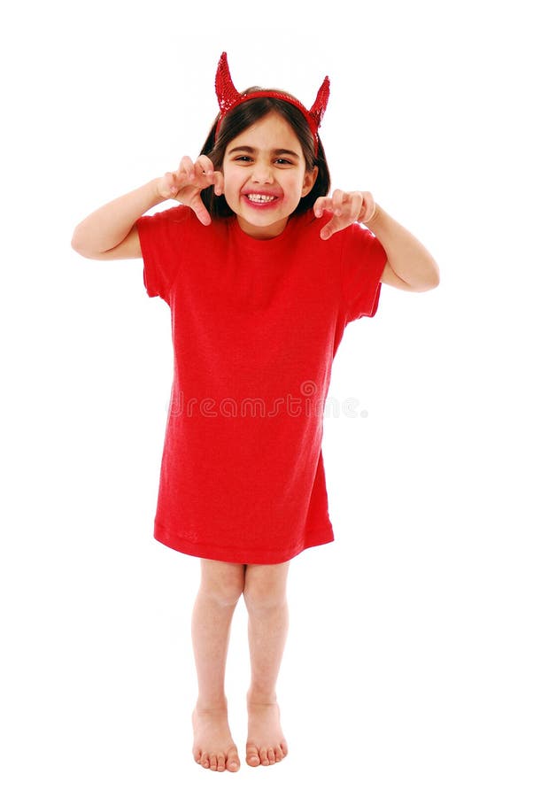 Little devil stock photo. Image of beautiful, black, little - 89000962