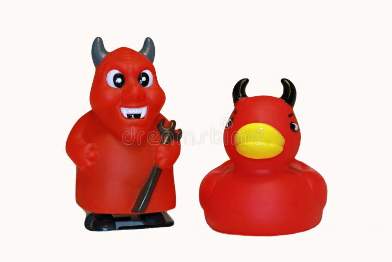 Little Devils editorial stock image. Image of toys, horns - 4293169