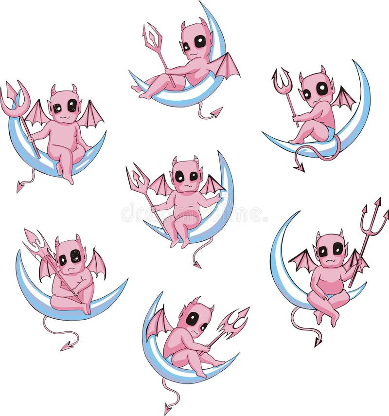 Little Devils Moon Stock Illustrations – 5 Little Devils Moon Stock ...