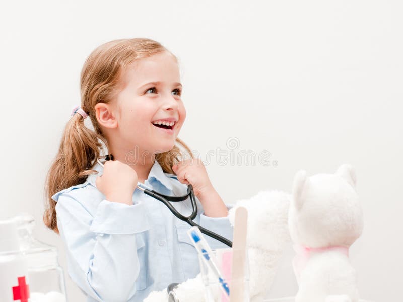 Little doctor stock image. Image of medicine, disease - 15480741