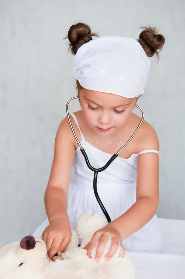 Little doctor stock image. Image of care, bear, injection - 18313869
