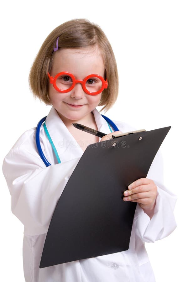 Little Doctors 002 stock image. Image of copyspace, expression - 2218655