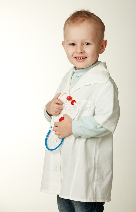 Little doctor stock photo. Image of stethoscope, pediatrician - 25769414