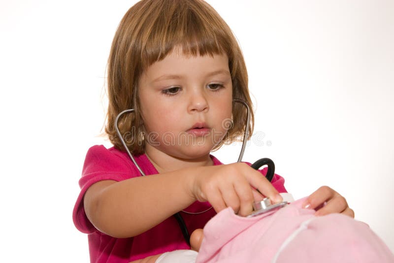 Little doctor stock image. Image of unhealthy, illness - 3155949