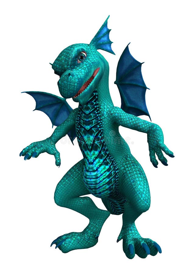 Little Dragon stock illustration. Illustration of background - 38477235