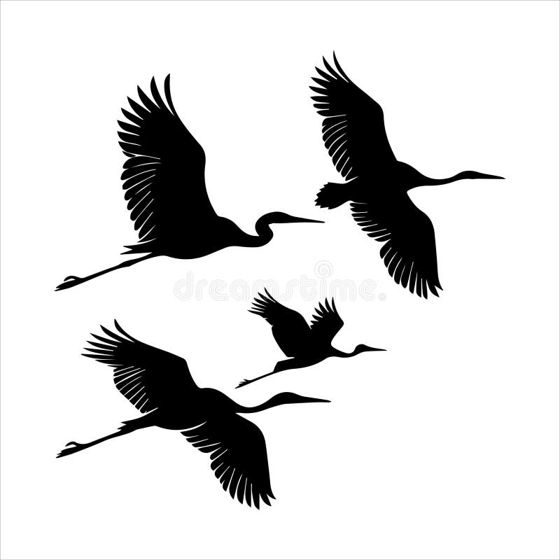 Little Egret Icon Vector Art Stock Vector - Illustration of animal ...