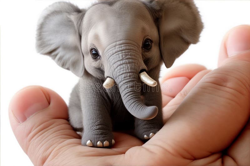 The Little Elephant is Looking at You Stock Image - Image of eyes ...