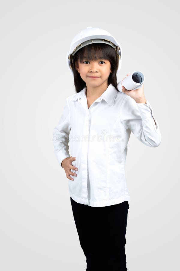 Little Engineer stock photo. Image of female, design - 81709828