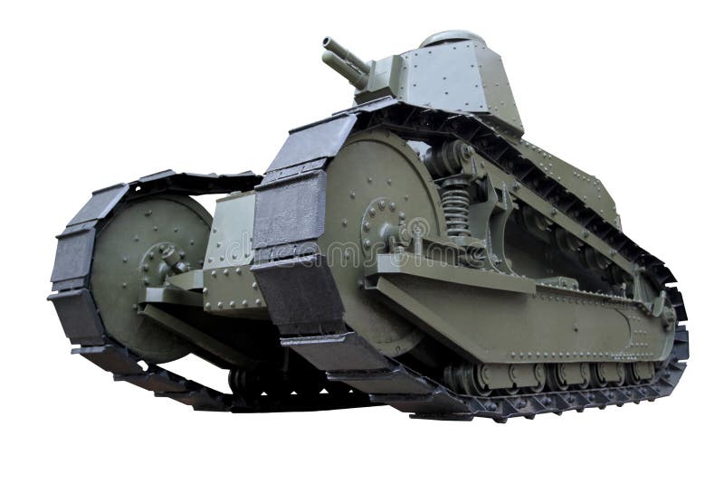 Green infantry tank stock image. Image of isolated, closeup - 34963741