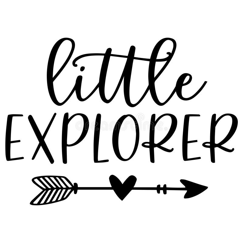 Little Angel Inspirational Quotes Stock Vector - Illustration of doubt ...