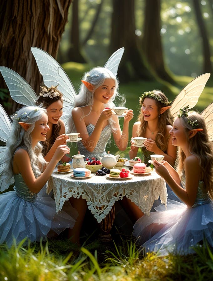 Little fairy stock photo. Image of spring, friends, little - 379574890
