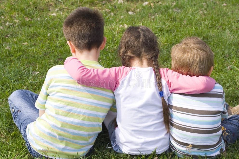 Little family stock photo. Image of together, brother, faces - 726902