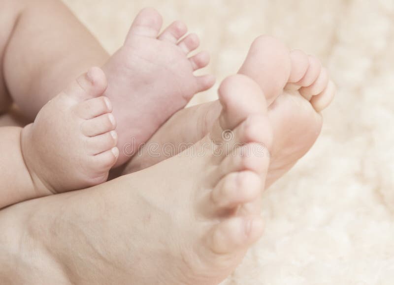 Little Feet stock photo. Image of life, baby, toddler - 4176370