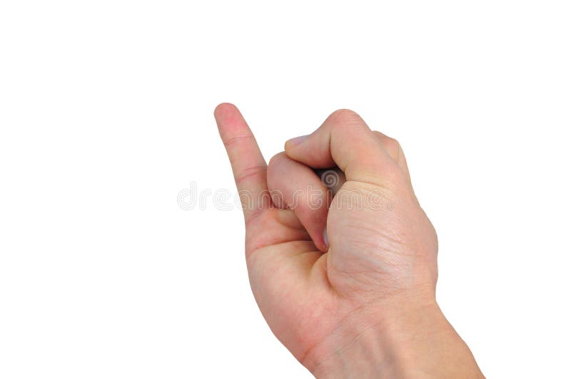 Little Finger Spelling the Alphabet in American Sign Language (ASL ...